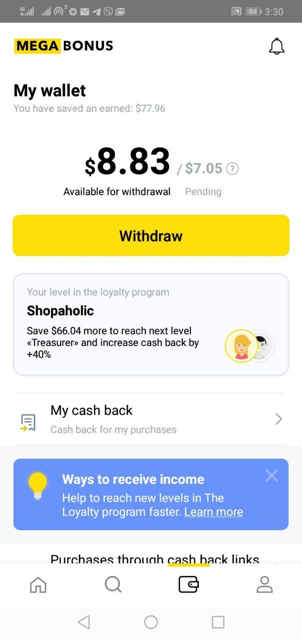 Megabonus Cash Back News | MegaBonus